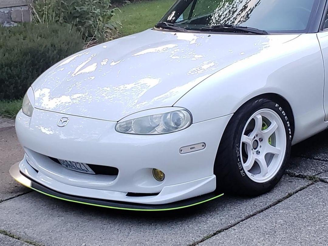 NB Miata Splitter for Factory, MSM, RSpeed, or GV Style Lip (NA Racing ...